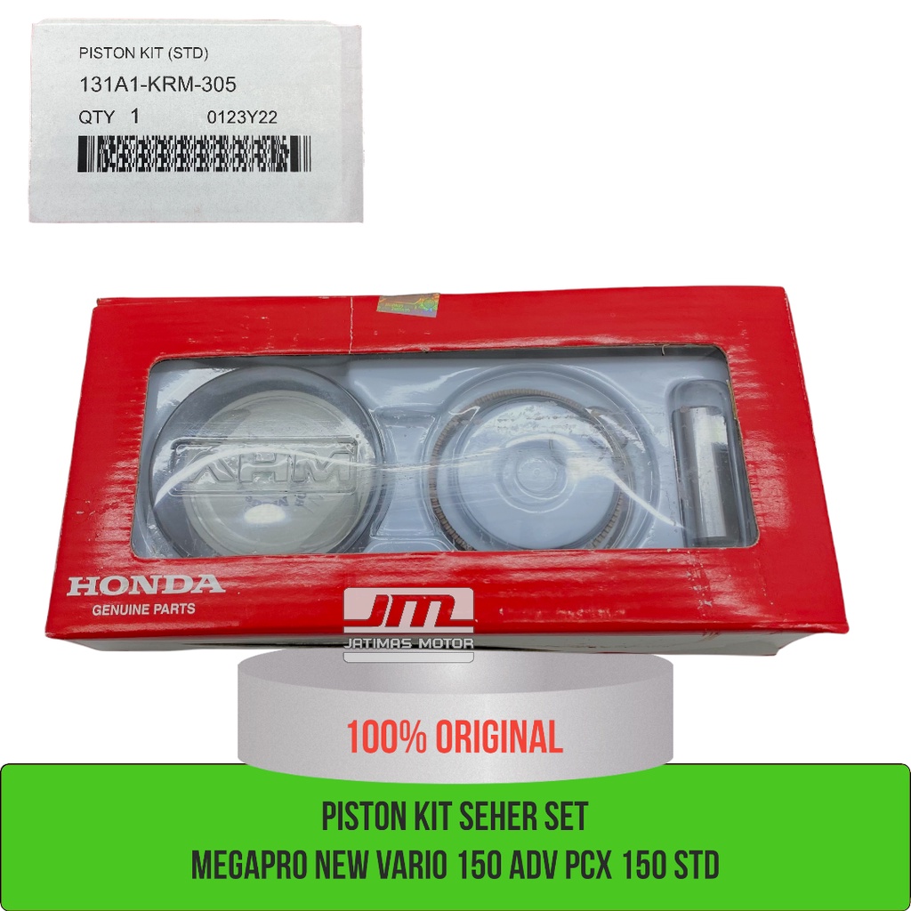Jual Seher set piston set megapro verza CRF 150 vario 150 ADV pcx 150 131A1-KRM-305 | Shopee ...