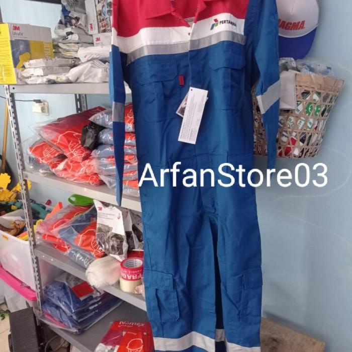 Jual wearpack pertamina original atau coverall nomex dupont original ...