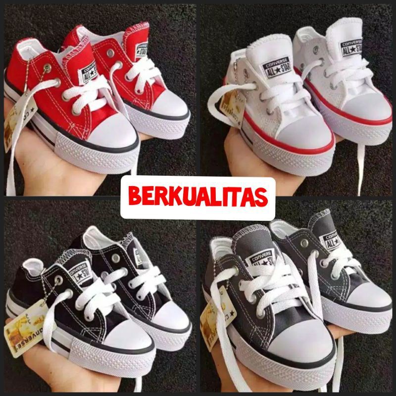 Jual GRADE ORIGINAL,, sepatu anak Convers // sepatu Converse anak all ...