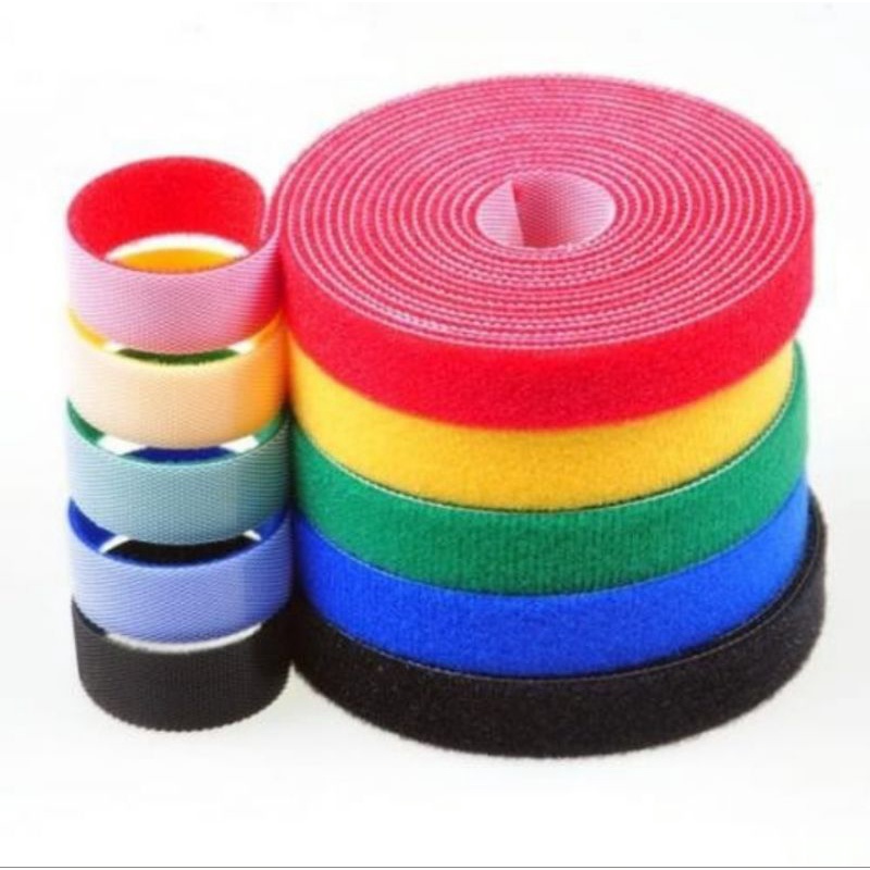 Jual Velcro Pengikat Kabel (5M ) FO FIBER OPTIC 1cm | Shopee Indonesia
