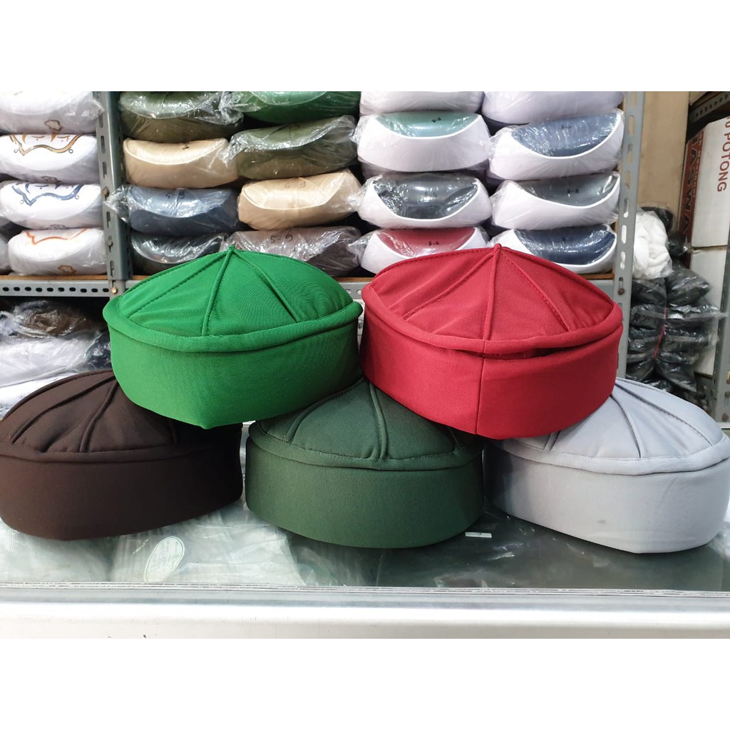 Jual Grosir 10 pcs - Peci Kopiah Taliban Premium Rusia Polos - Peci ...