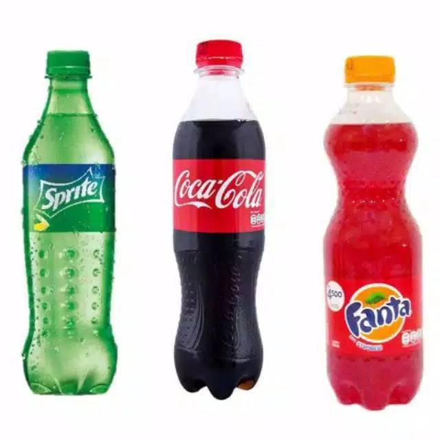 Jual Coca Cola - Fanta - Sprite 390ml 1 Pack isi 12 botol | Shopee ...