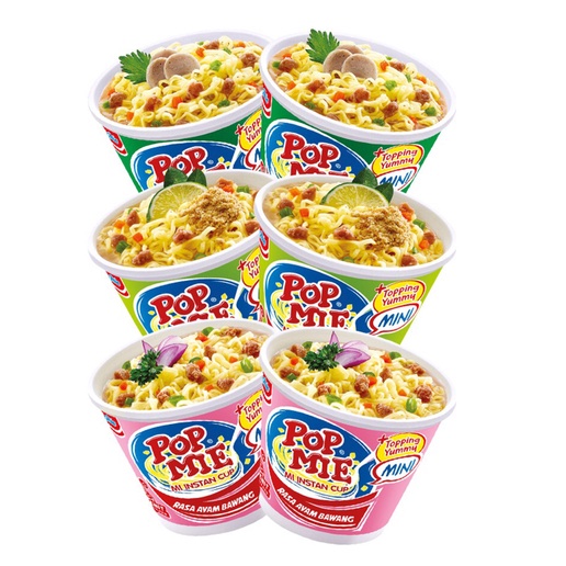 Jual Pop Mie Mini 35g ( 3 Varian ) | Shopee Indonesia