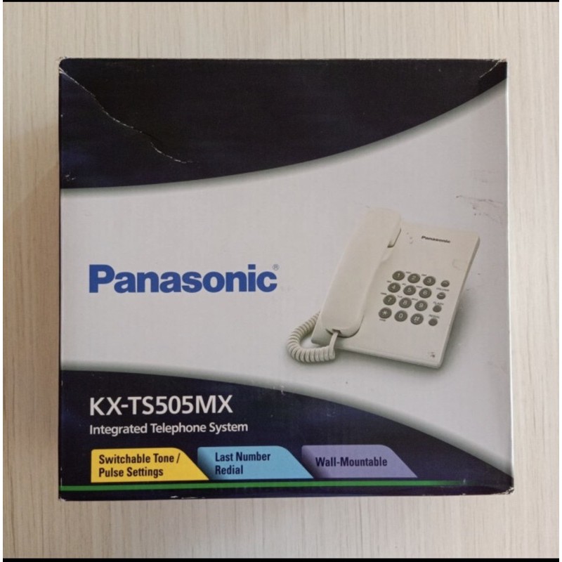 Jual Pesawat Telepon Panasonic KX-TS505MX | Shopee Indonesia