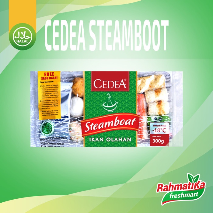 Jual Cedea Steamboat / Ikan Olahan Cedea 300 gram (Frozen Food ...