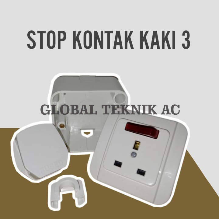Jual Stop Kontak Steker Ac Kaki 3 Broco | Stop Kontak Kaki 3 Broco ...