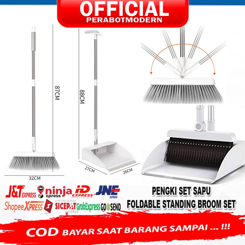Jual Sapu Pintar / Smart Broom / Sapu Lipat / Sapu Set / Sekop Sampah ...