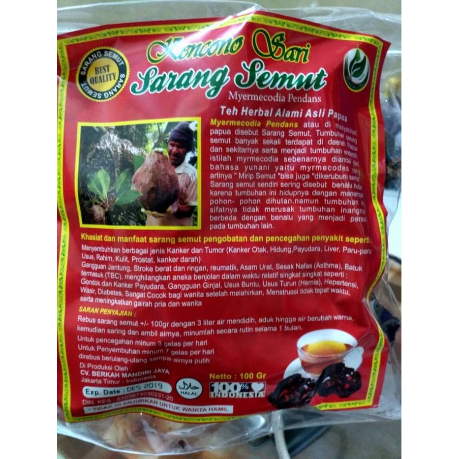 Jual TEH Sarang Semut Papua CURAH Kencono Sari DIJAMIN ASLI DAN ...