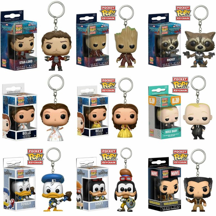 Jual Funko Pop! Keychain (Gotg, Disney, Kingdom Hearts, Marvel ...