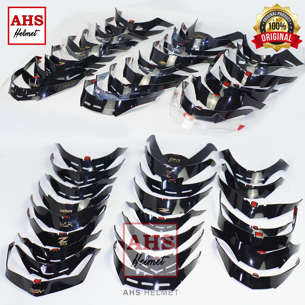 Jual SPOILER HELM VARIASI TAMBAHAN SEMUA TYPE BAHAN AKRILIK TEBAL 3MM ...