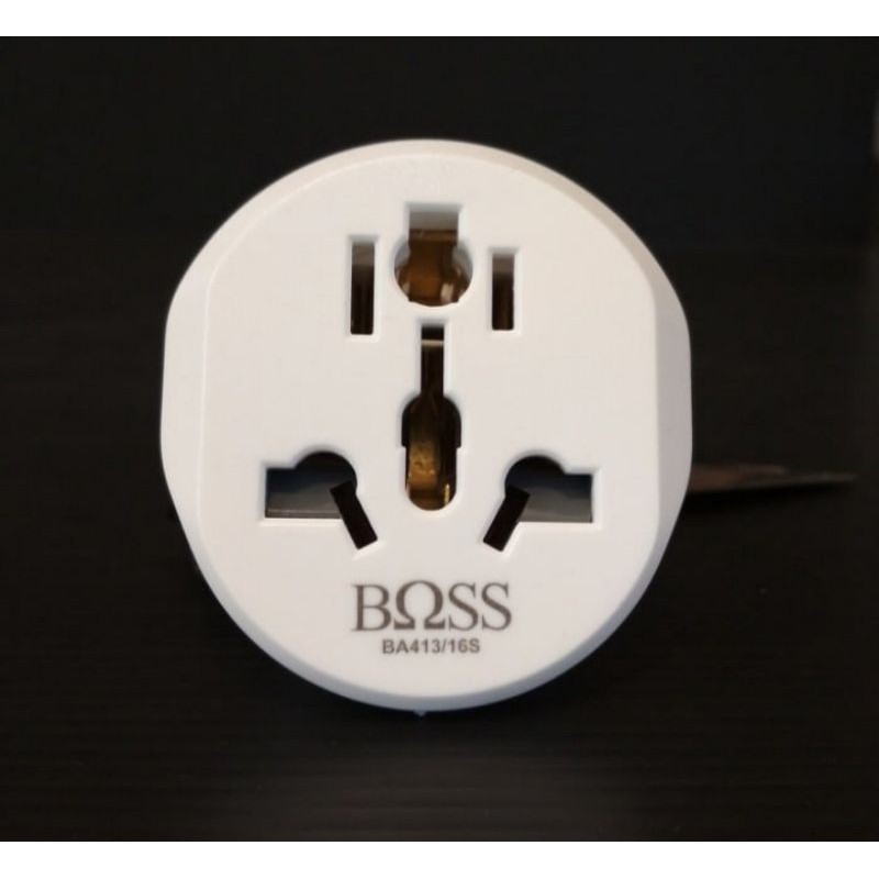 Jual Over Steker Universal / Colokan Lubang Multi BOSS 16A - BA413/16S | Shopee Indonesia