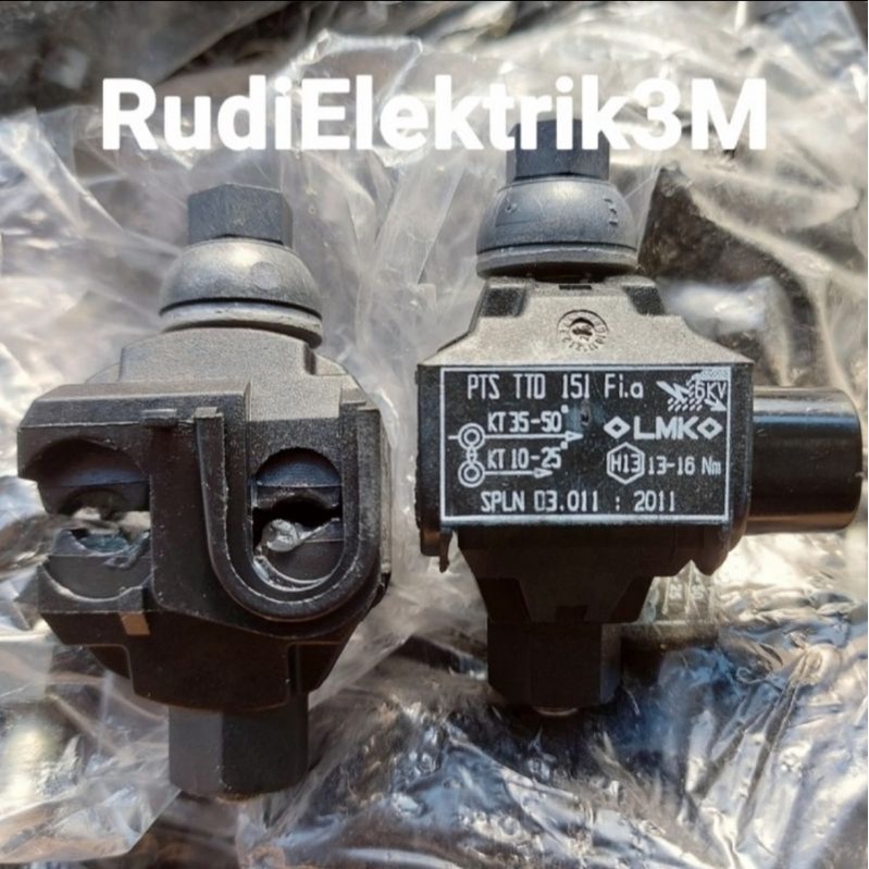 Jual Tap Konektor Kabel Listrik PLN Hitam Kedap Air Sicamindo 1 baut ...