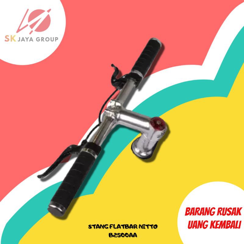 Jual STANG HANDLEBAR FLATBAR LITTLE NICK STANG NITTO BAR STANG COMMUTER ...
