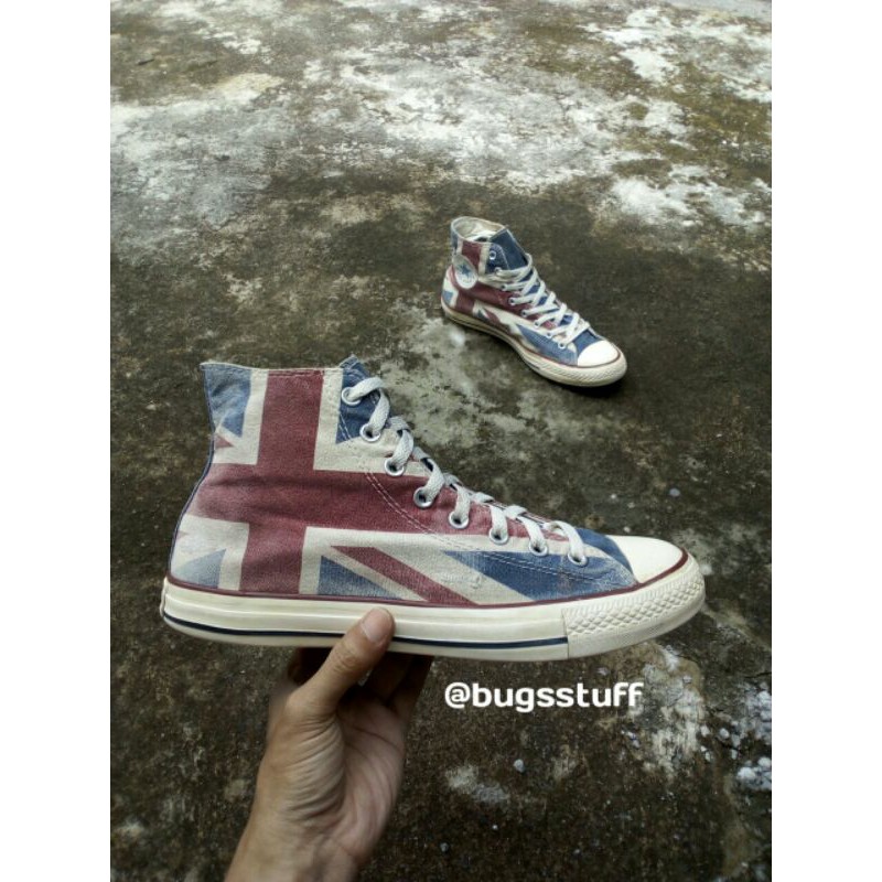 Jual converse second original uk flag | Shopee Indonesia