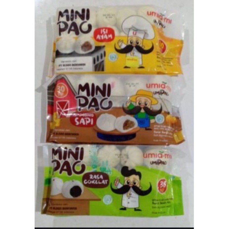 Jual minipao umiami coklat isi 30/bakpao coklat/minipao umia-mi/umami ...