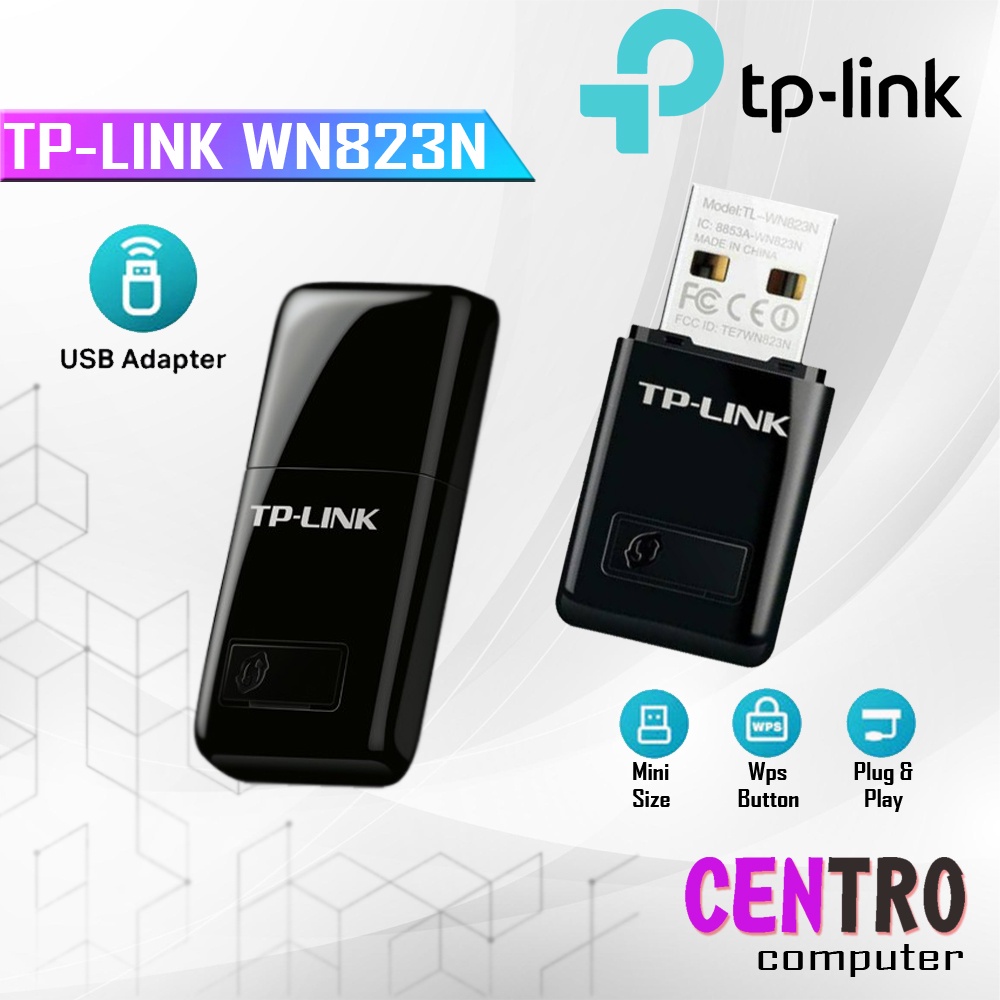 Jual TP-LINK Tl-WN823N WIRELESS USB - tplink wn823n 300Mbps Mini ...