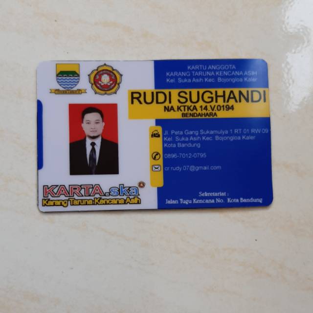Jual ID CARD TEBAL (ATM CARD) CUSTOM GAMBAR BEBAS 2 sisi | Shopee Indonesia