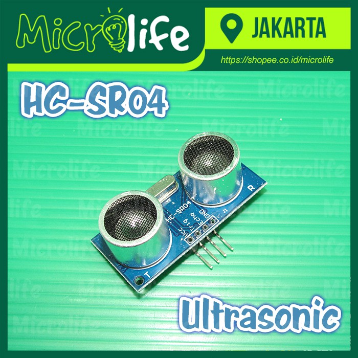 Jual HC-SR04 Ultrasonic Modul Sensor Jarak | Shopee Indonesia
