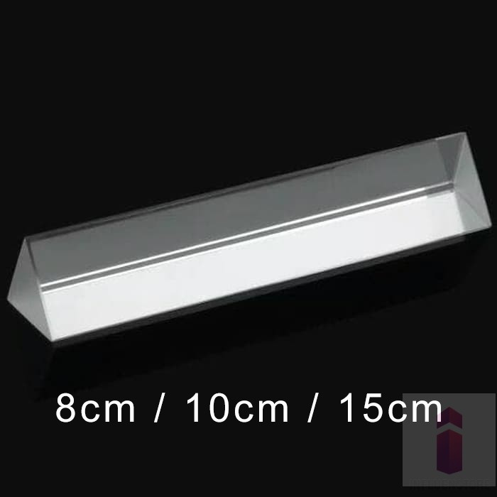 Jual KACA PRISMA SEGITIGA Prism Triangular cermin glass triangle Efek ...