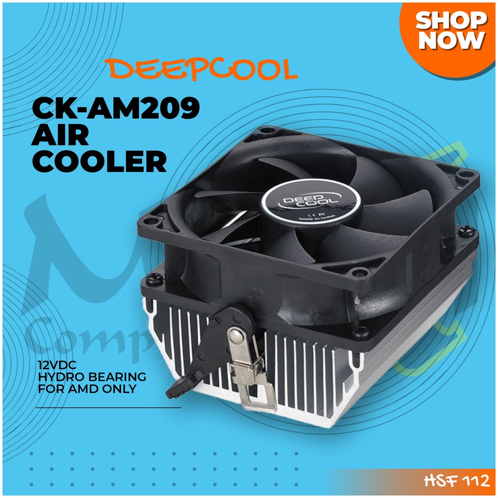 Jual DeepCool CK-AM209 Hydro Bearing 65W Socket AM4/AM3/AM2+/AM2/FM2 ...
