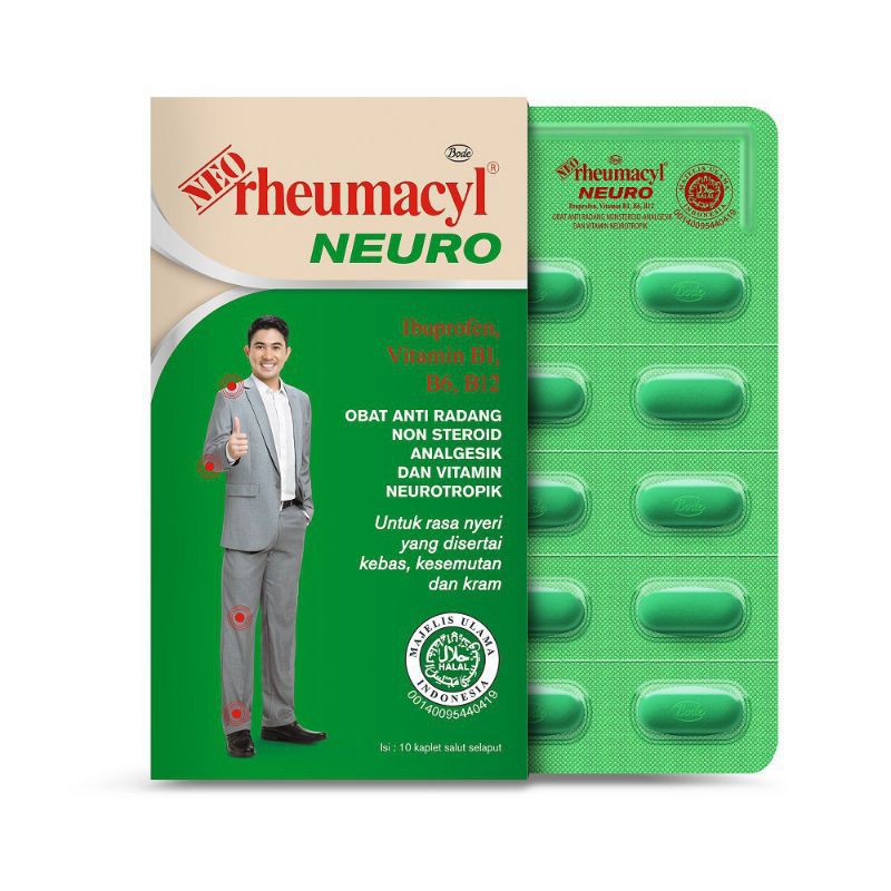 Jual Neo Rheumacyl Neuro @1 Strip isi 10 Tablet | Shopee Indonesia
