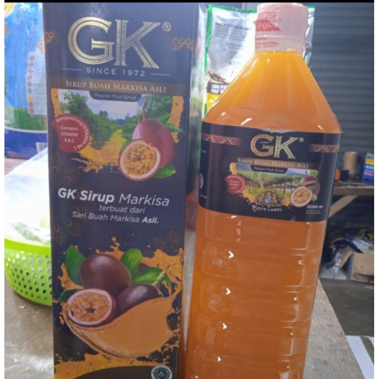 Jual Syrup sirup sirop Marquisa markisa GK black khas medan | Shopee ...