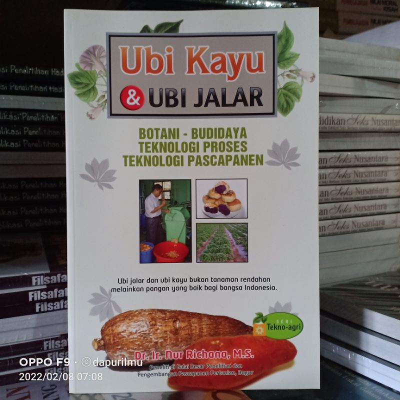 Jual Buku Ubi Kayu & Ubi Jalar Botani Budidaya Teknologi Proses Teknologi Pasca Panen | Shopee ...