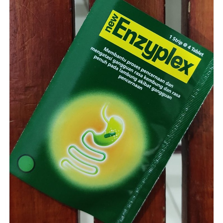Jual New Enzyplex 4 Tablet / Perut Kembung / Maag / Melancarkan ...