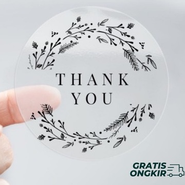 Jual CETAK STIKER LABEL TRANSPARAN / LABEL PRODUK TRANSPARAN / LABEL ...