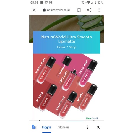 Jual Lipmate Natura World (100% ori) | Shopee Indonesia