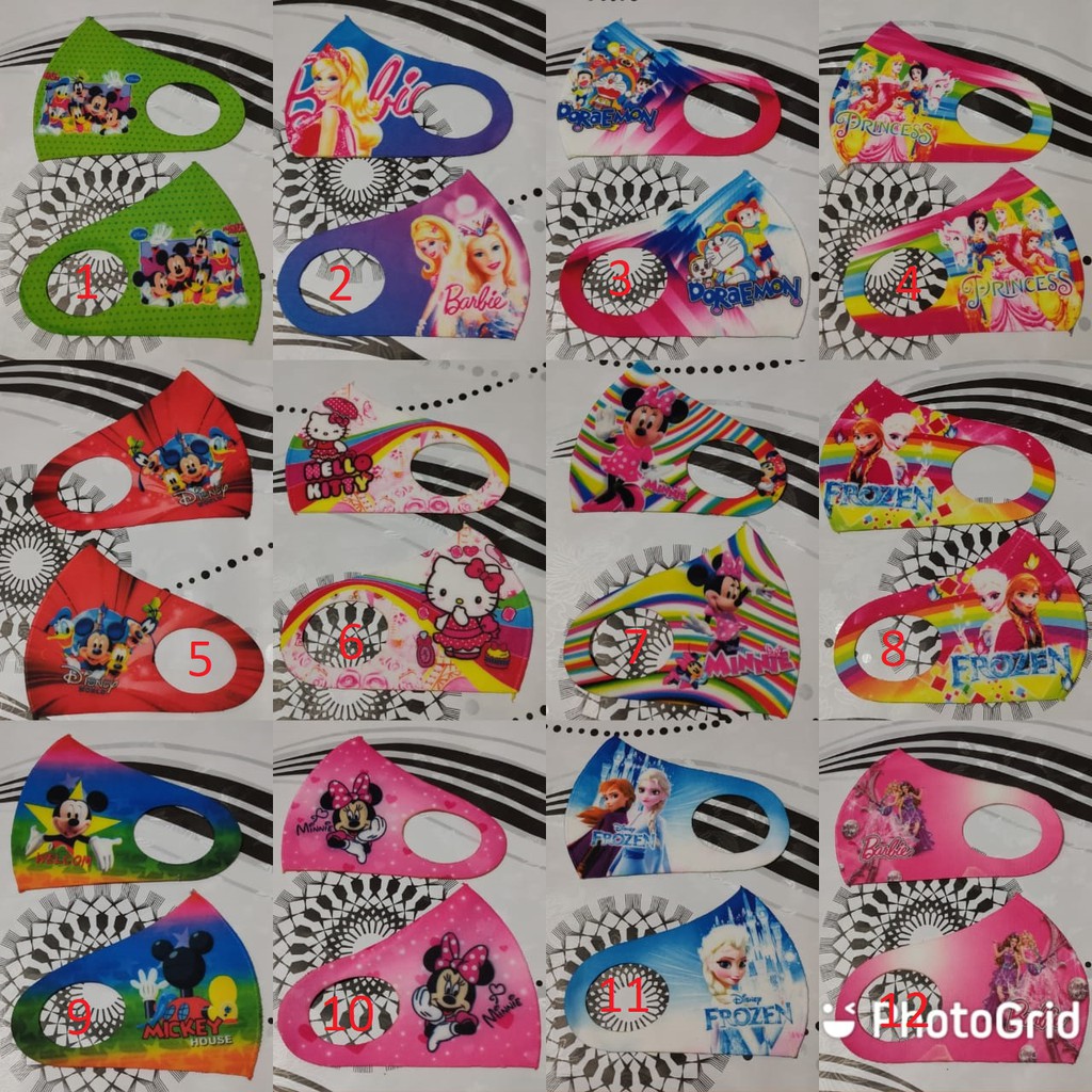Jual MASKER SCUBA ANAK-ANAK PEREMPUAN / MASKER SCUBA PRINTING (BACA ...