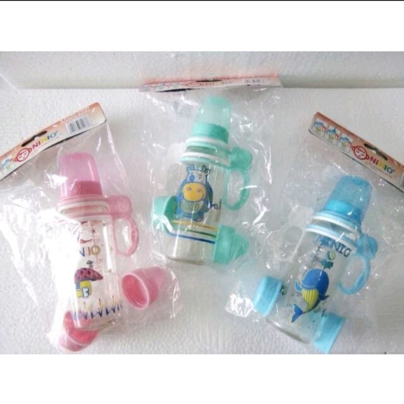 Jual Ninio Botol Susu Dot Minum Training Cup Bayi Fungsi 3 in 1 150 ml ...