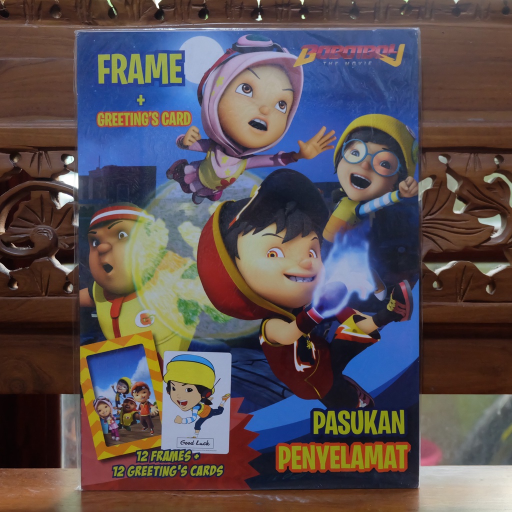 Jual BOBOIBOY FRAME - Buku Aktivitas Anak Boboiboy Frame dan Greeting's ...