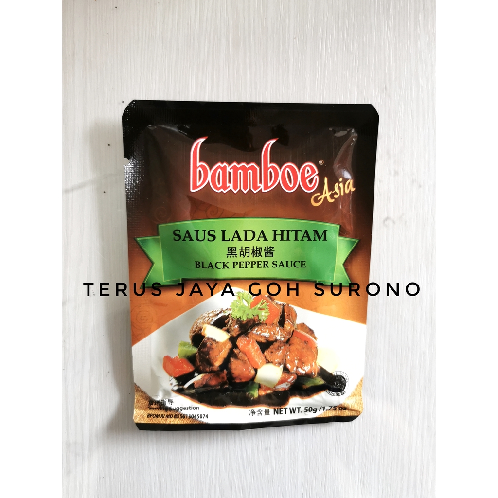 Jual Bamboe Lada Hitam Black Pepper Sauce | Shopee Indonesia