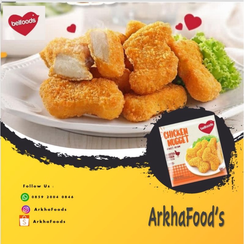 Jual Belfoods Chicken Nugget Ayam 170gr | Shopee Indonesia