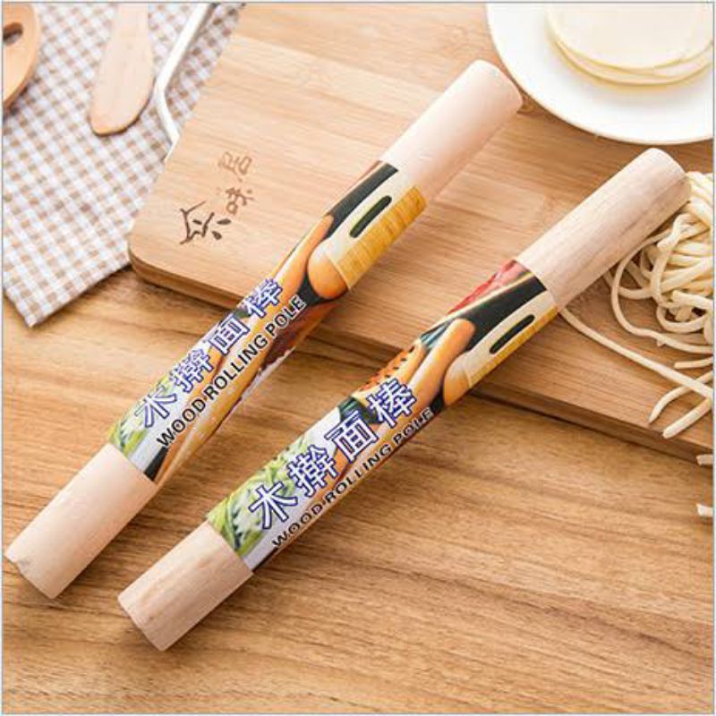 Jual 1 Buah Rolling Kayu Adonan Kue Anti Lengket | Shopee Indonesia