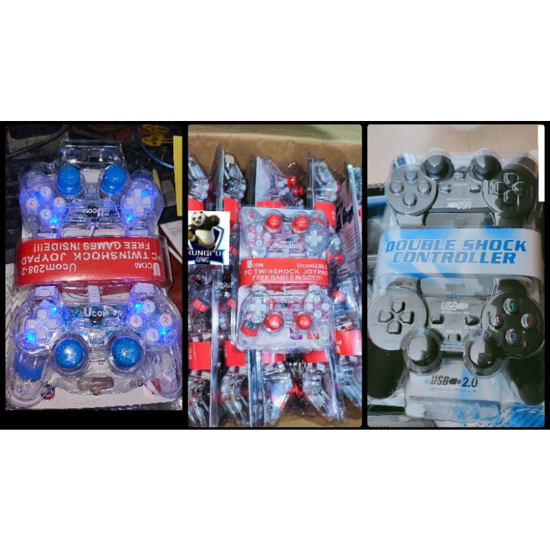 Jual stik PC doble transparan lampu/stik usb/stik laptop doble | Shopee ...