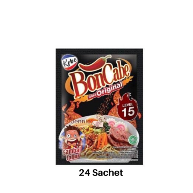 Jual Bon Cabe Level 15 - 2 Renceng 24 Sachet | Shopee Indonesia