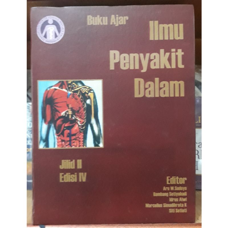 Jual BUKU AJAR ILMU PENYAKIT DALAM JILID II EDISI IV | Shopee Indonesia
