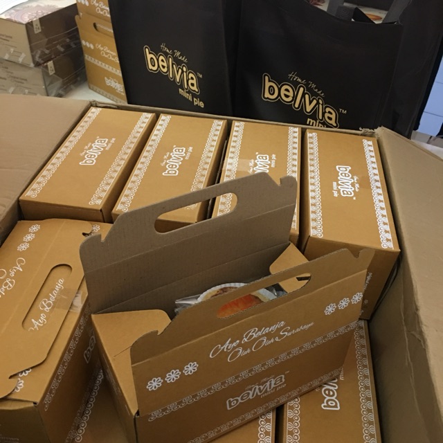 Jual Belvia Mini Pie isi 12 pcs | Shopee Indonesia