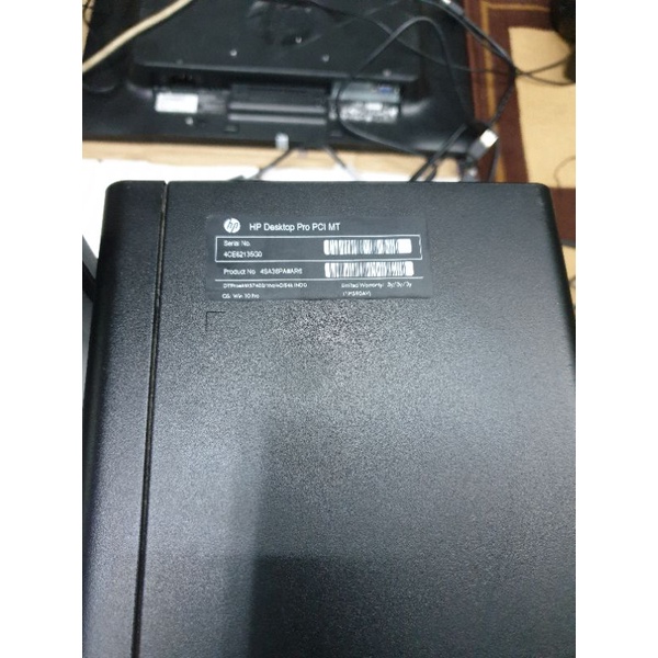 Jual paket pc build up kantor HP pro MT core i5-7400 gen 7 RAM 4G HDD ...
