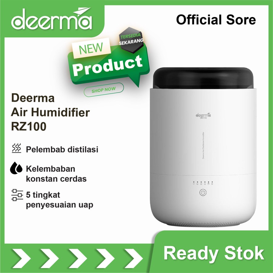 Jual DEERMA Hot Distillation Humidifier - RZ100 | Shopee Indonesia