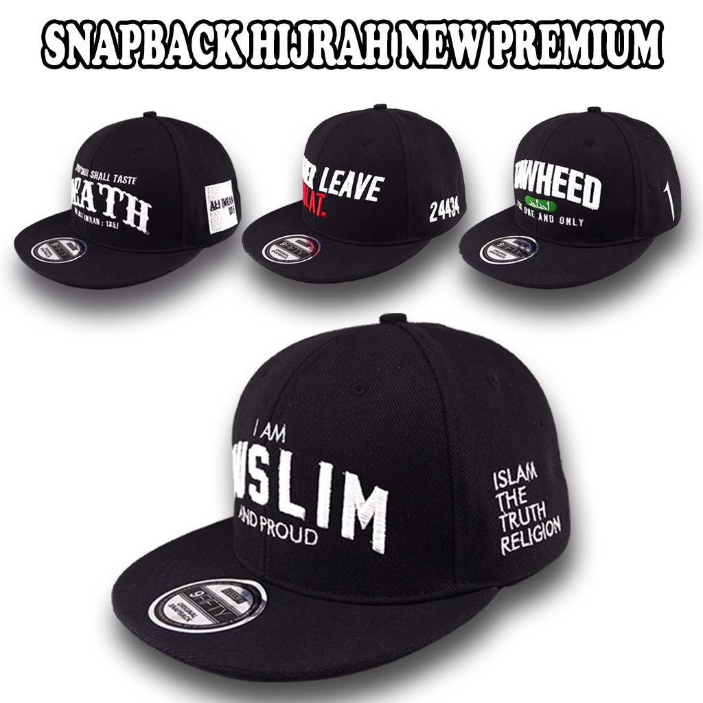 Jual TOPI SNAPBACK - TOPI MUSLIM HIJRAH - SNAPBACK NEW PREMIUM | Shopee ...