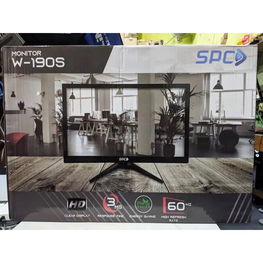 Jual Monitor SPC 19" W-190s / Monitor SPC 19" | Shopee Indonesia