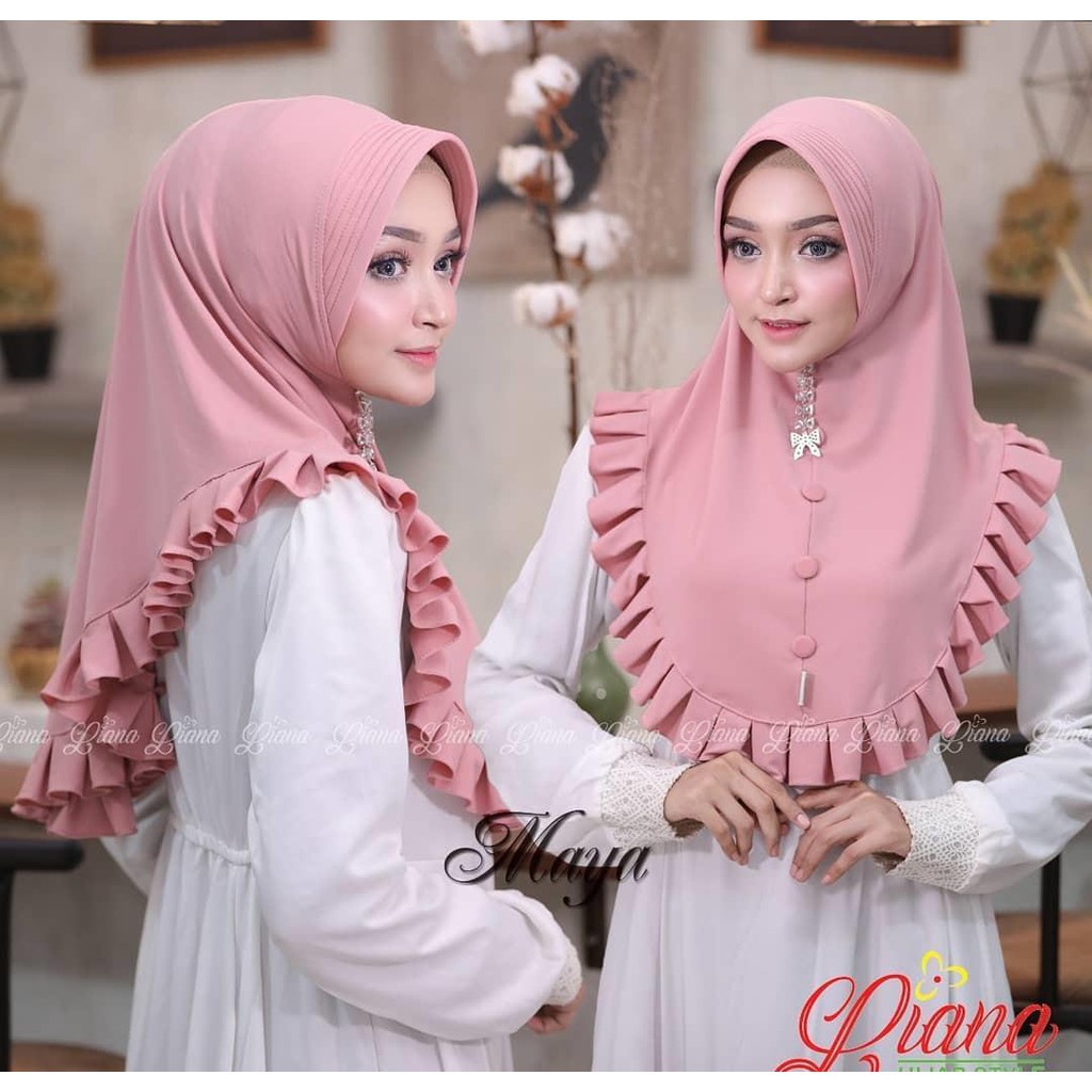 Jual KERUDUNG RUMBAI MAYA PET ANTEM | Shopee Indonesia