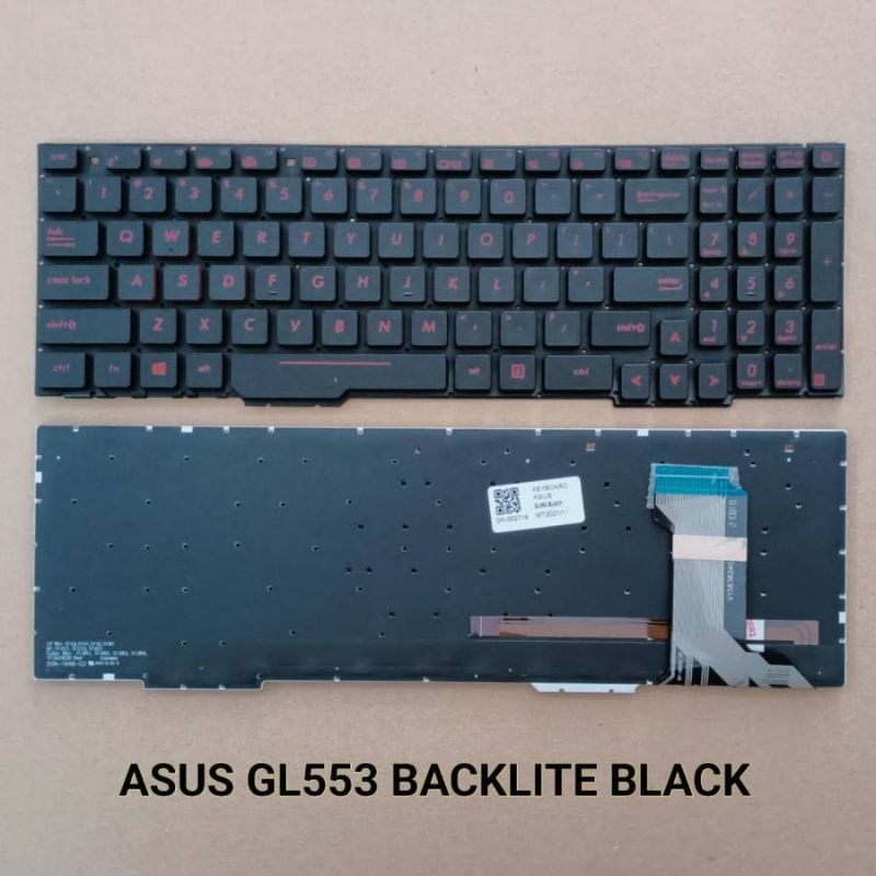 Jual KEYBOARD ASUS ROG GL553 GL553V GL553VD GL553VW GL553VE BACKLIGHT ...