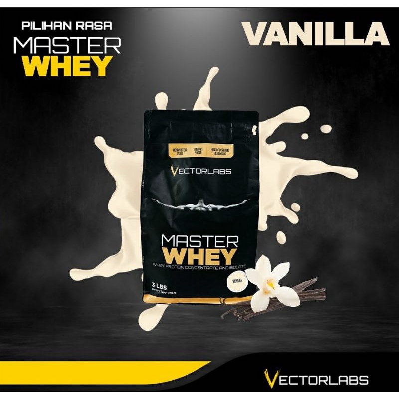 Jual Vectorlabs Master Whey 10 lbs Protein Isolate Vector Labs Iso ...
