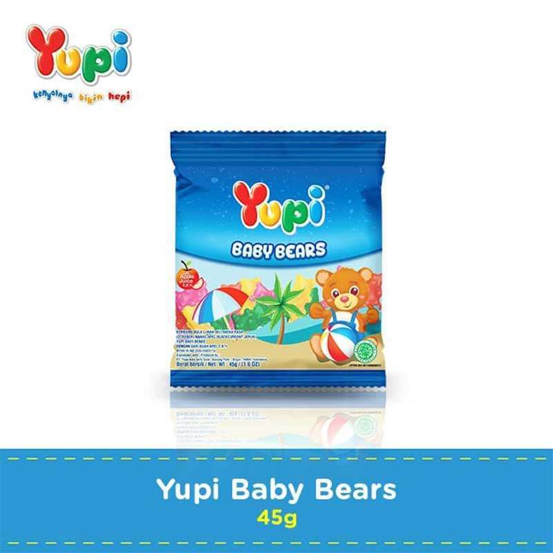 Jual Yupi Gummy Candies Baby Bears 45g | Shopee Indonesia