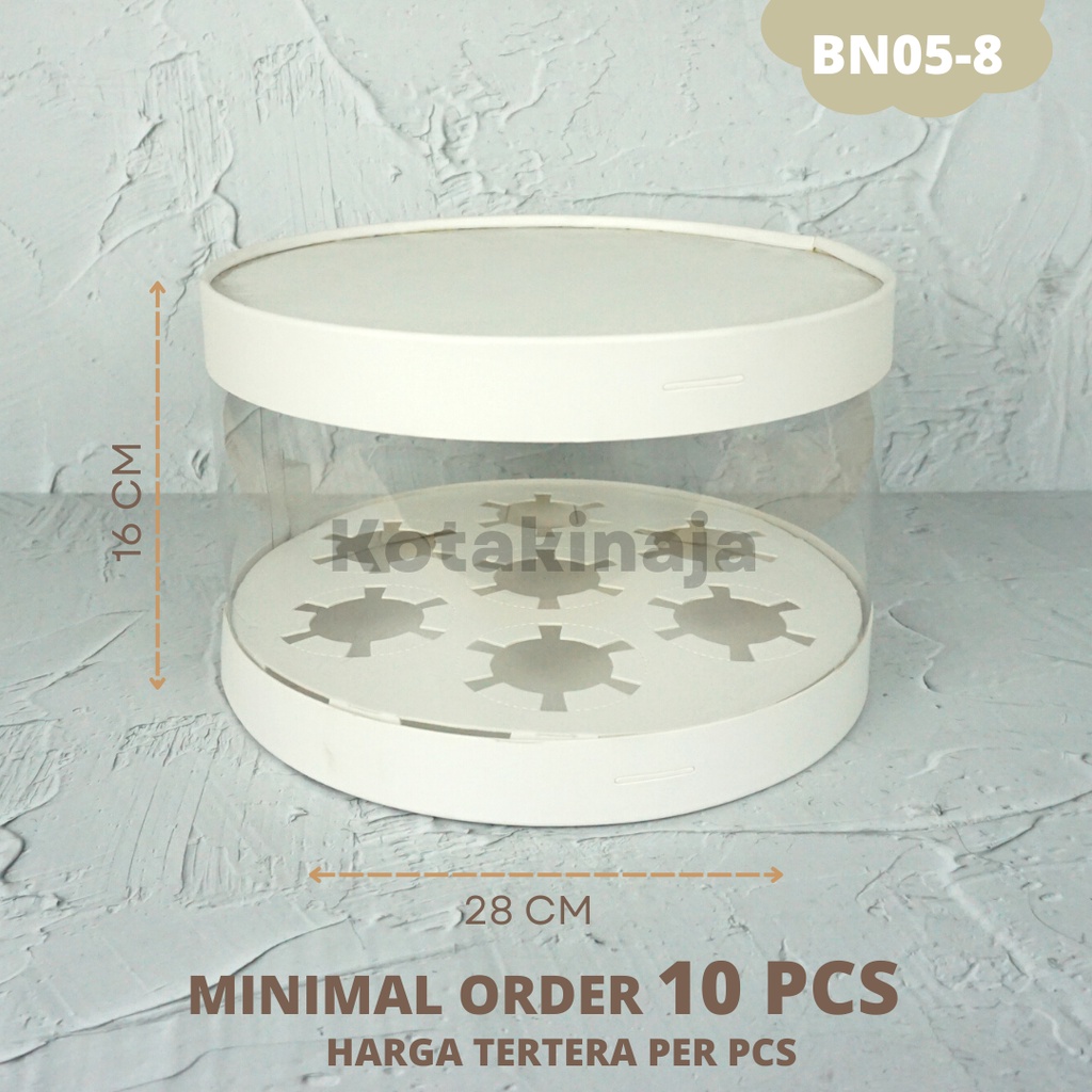 Jual Box Cupcake / Box Mika Cupcake / Box Muffin / Box Tabung Cupcake I ...