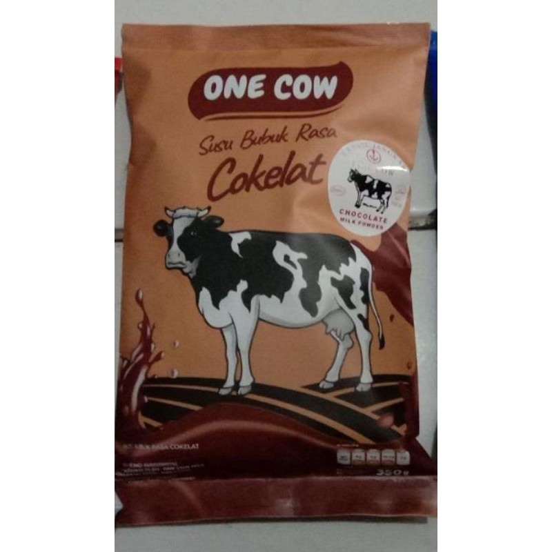 Jual Susu ONE COW susu lemu rasa coklat 350gr ex susu jangkar | Shopee ...